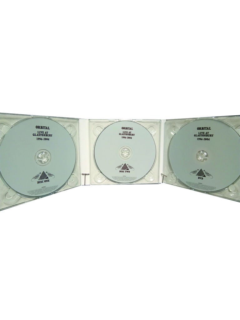 Orbital CD - Live at Glastonbury 1994-2004 - 2 CDs and DVD - TCB